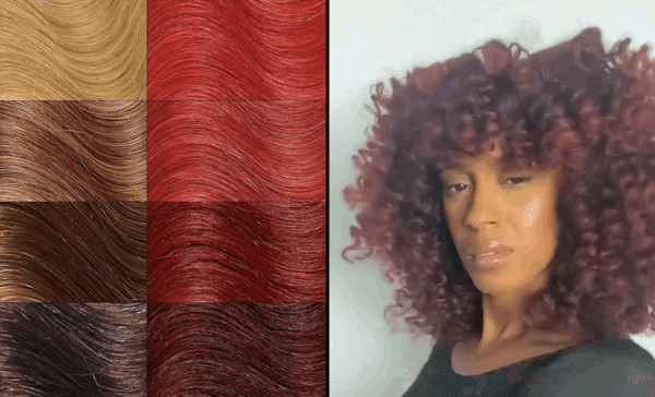 Cherry Cola Curls with Red for Brown Hair (Now at Target) – Overtone Color