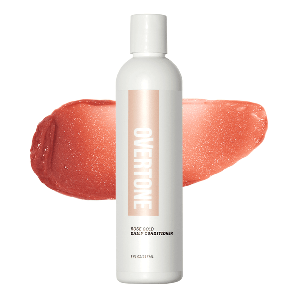 Rose Gold Hair Color | oVertone Haircare