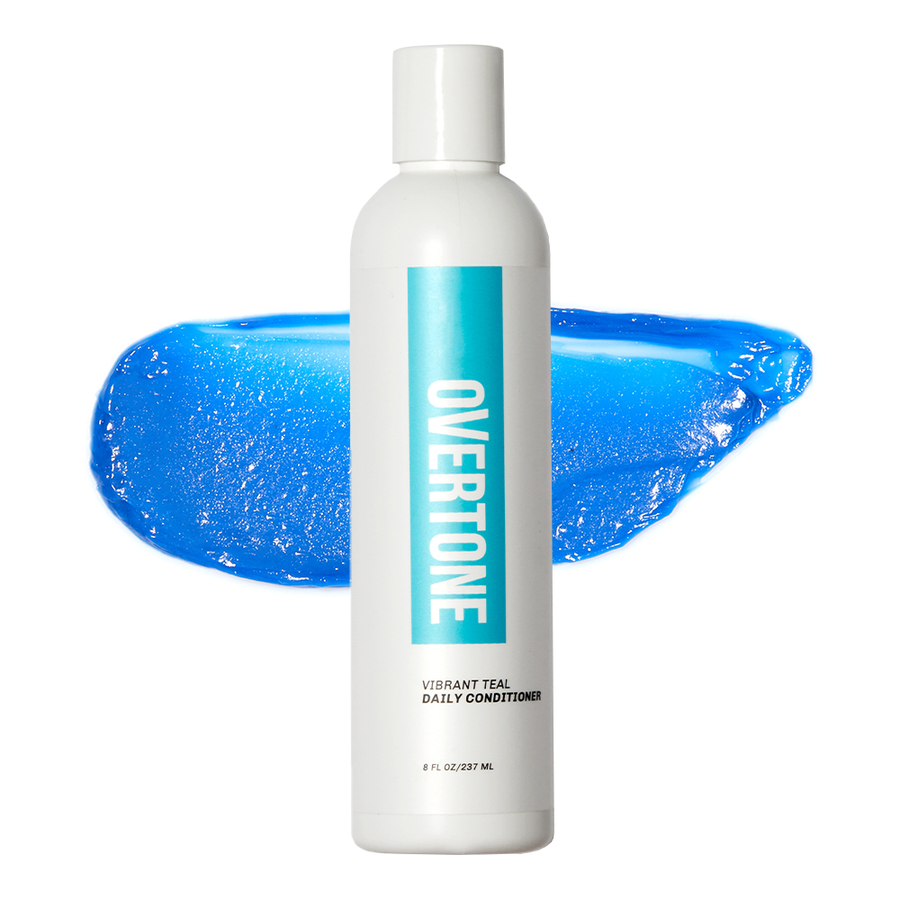 Vibrant Teal Daily Conditioner: Stop Turquoise Hair Dye from Fading!