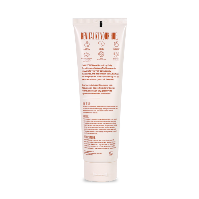 Golden Copper Color Depositing Daily Conditioner