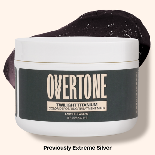 Silver Semi-Permanent Hair Color | Bold Shine Without Damage – Overtone ...