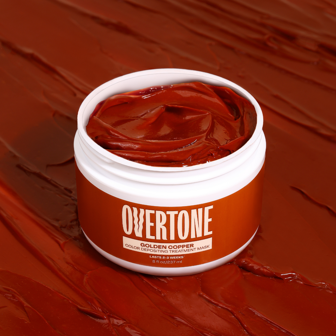Golden Copper Color Depositing Treatment Mask | Semi-Permanent Hair ...