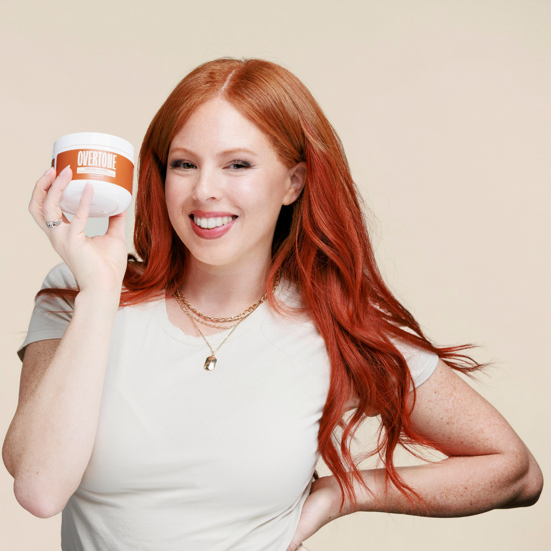 Golden Copper Color Depositing Treatment Mask | Semi-Permanent Hair ...