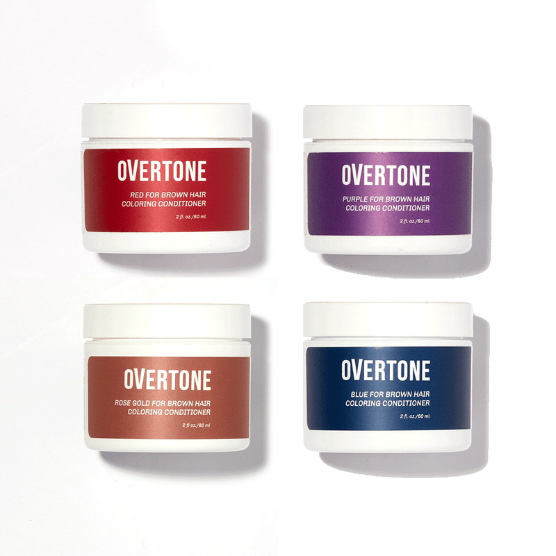 Hair Color Samples | oVertone Haircare