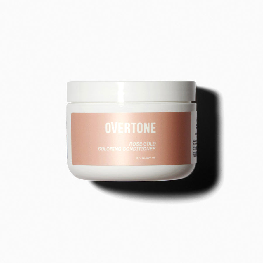 Rose Gold Hair Color | oVertone Haircare